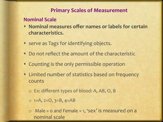 Measurement and scaling | PDF