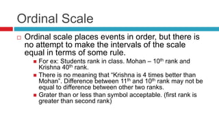Measurement and scaling | PPTX