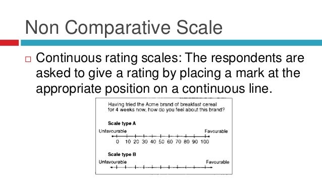 Measurement and scaling