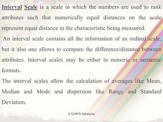 Measurement and scaling | PPSX