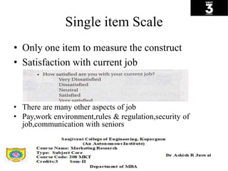 Measurement and scaling | PPT | Science
