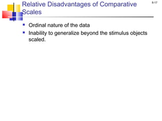 Measurement and scaling fundamentals and comparative scaling | PPT