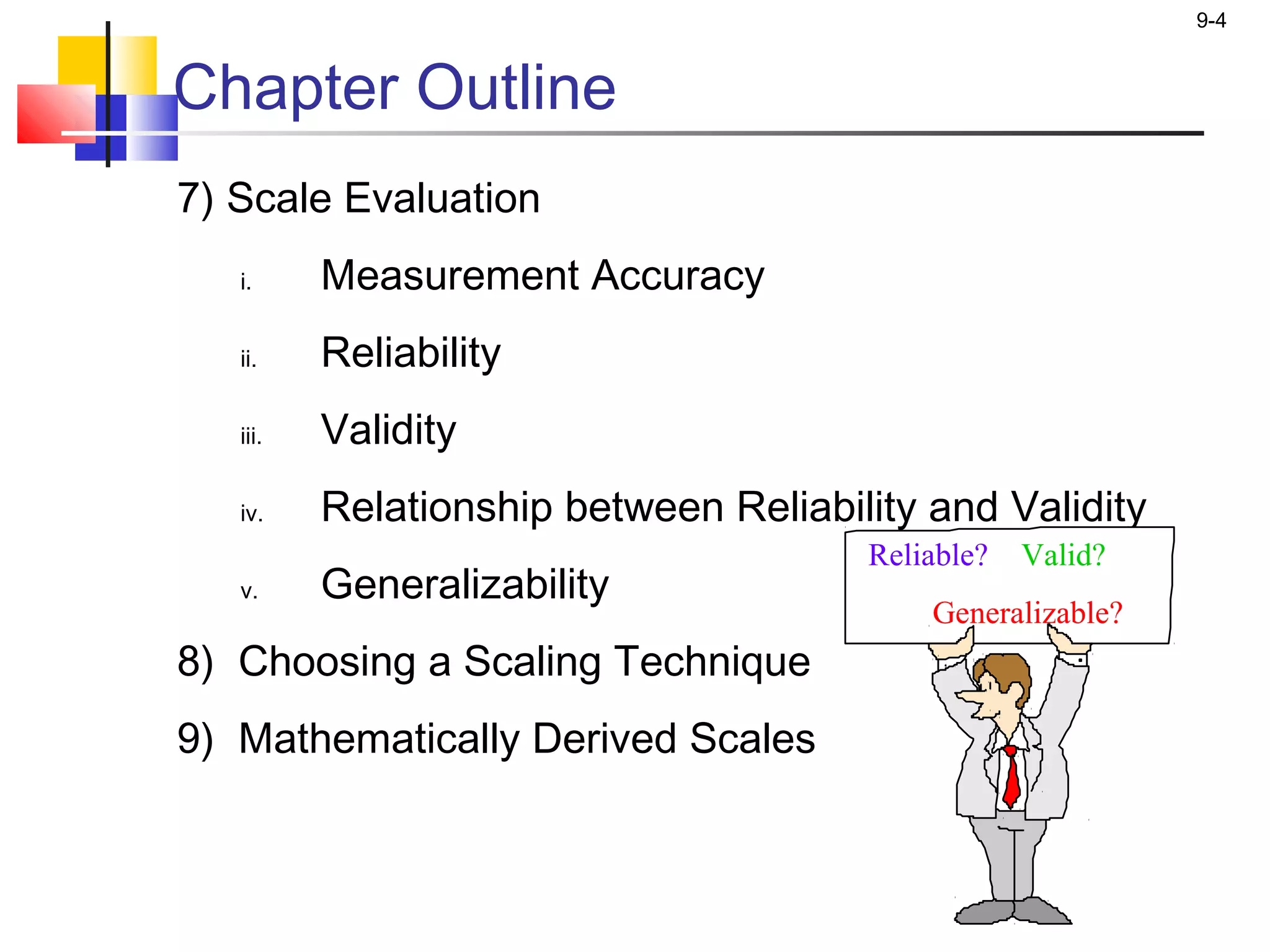 Measurement and scaling noncomparative scaling technique | PPT | Science