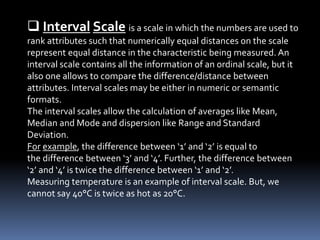 Measurement and scaling techniques | PPTX