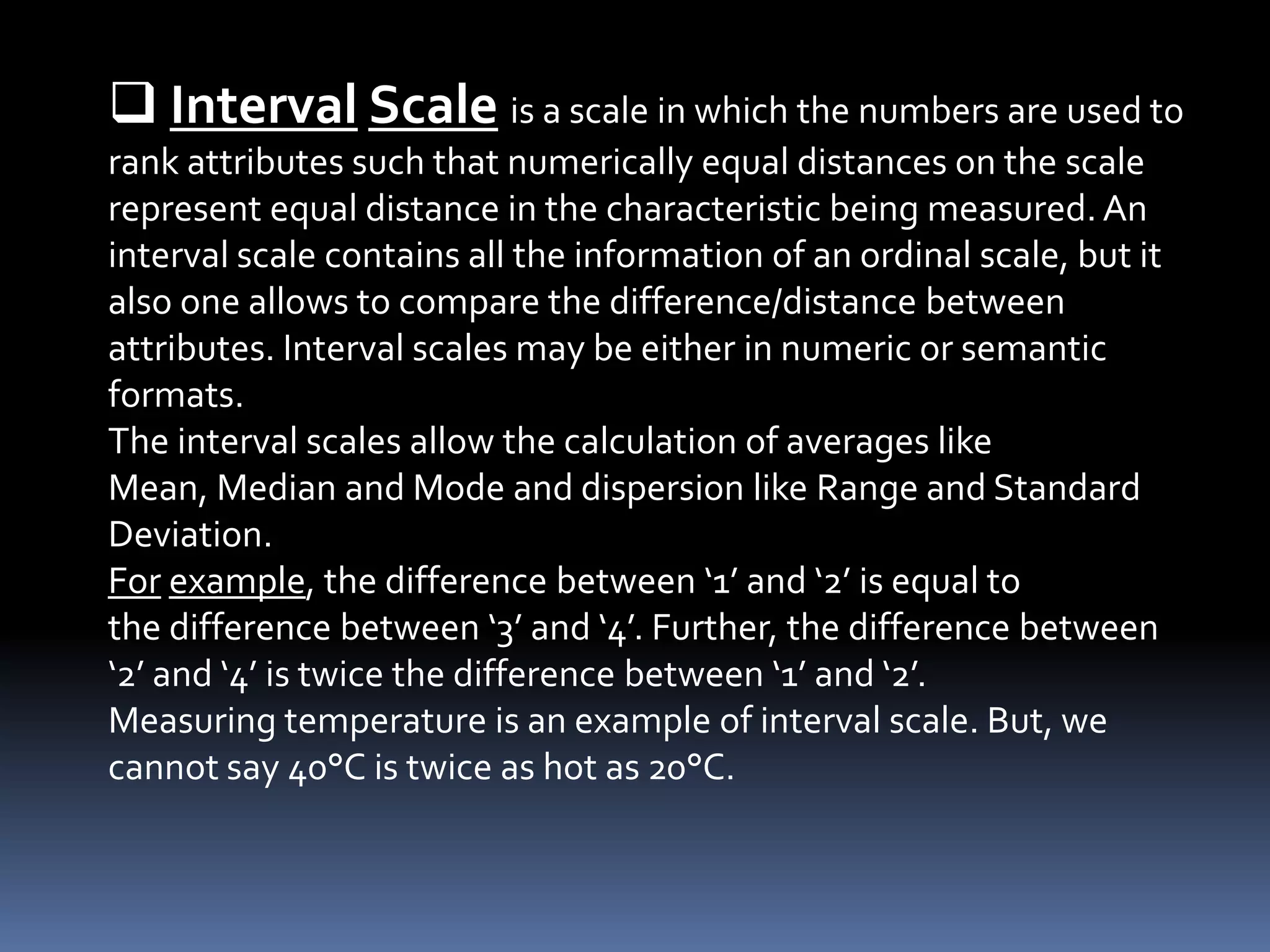 Measurement and scaling techniques | PPTX