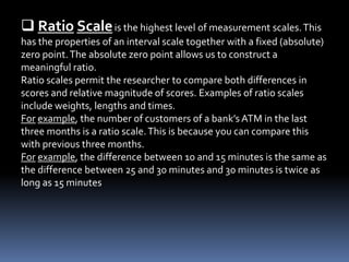Measurement and scaling techniques | PPTX