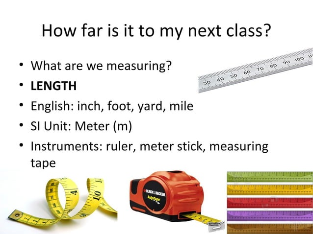 Measurement (animated) | PPT