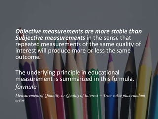 Measurement, assessment and evaluation in outcomes based education ...