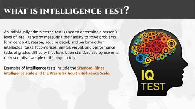 MEASUREMENT & ASSESSMENT OF INTELLIGENCE.pdf | Standardized Testing ...