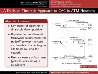 Measurement-Based Admission Control Algorithms | PDF | Web Conferencing | Computer Software and ...