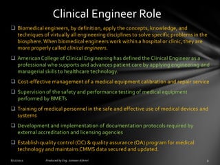 Measurement & calibration of medical equipments | PPTX