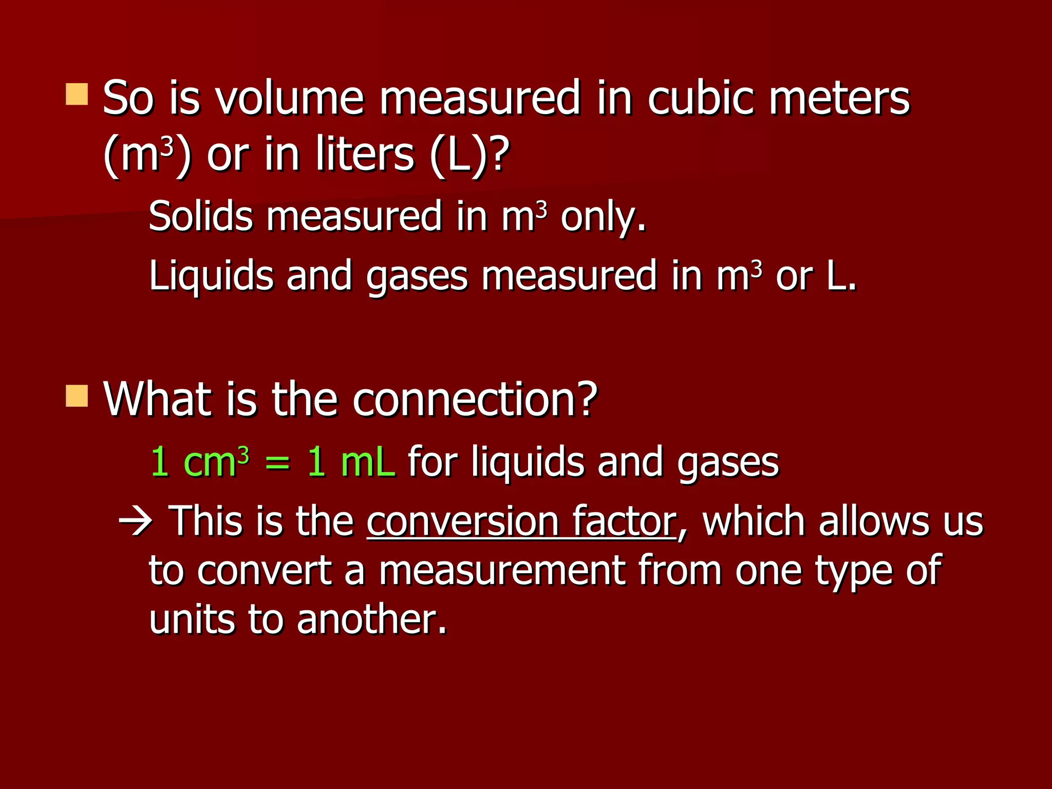 Measurement&Conversions | PPT