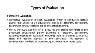 Measurement, evaluation and examination | PPT