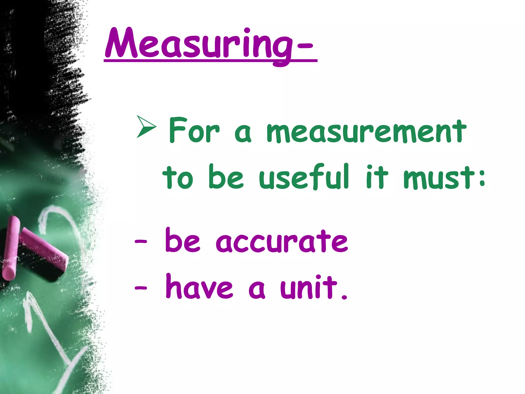 Measurement explanation final_ppt | PPT