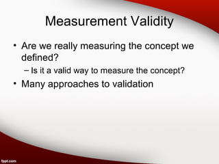 Measurement | PPT