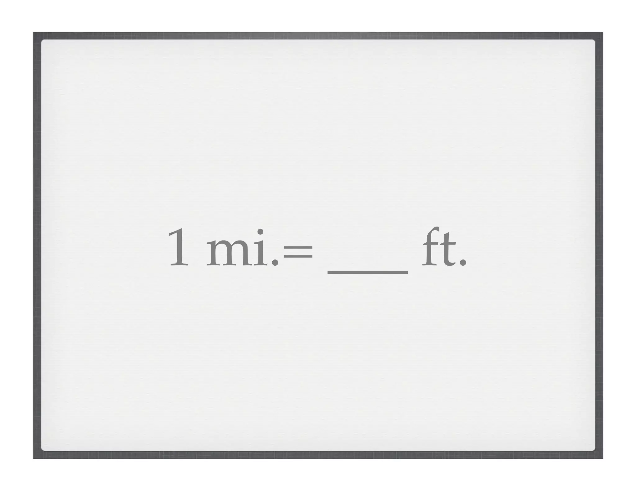 Measurement Facts | PPT