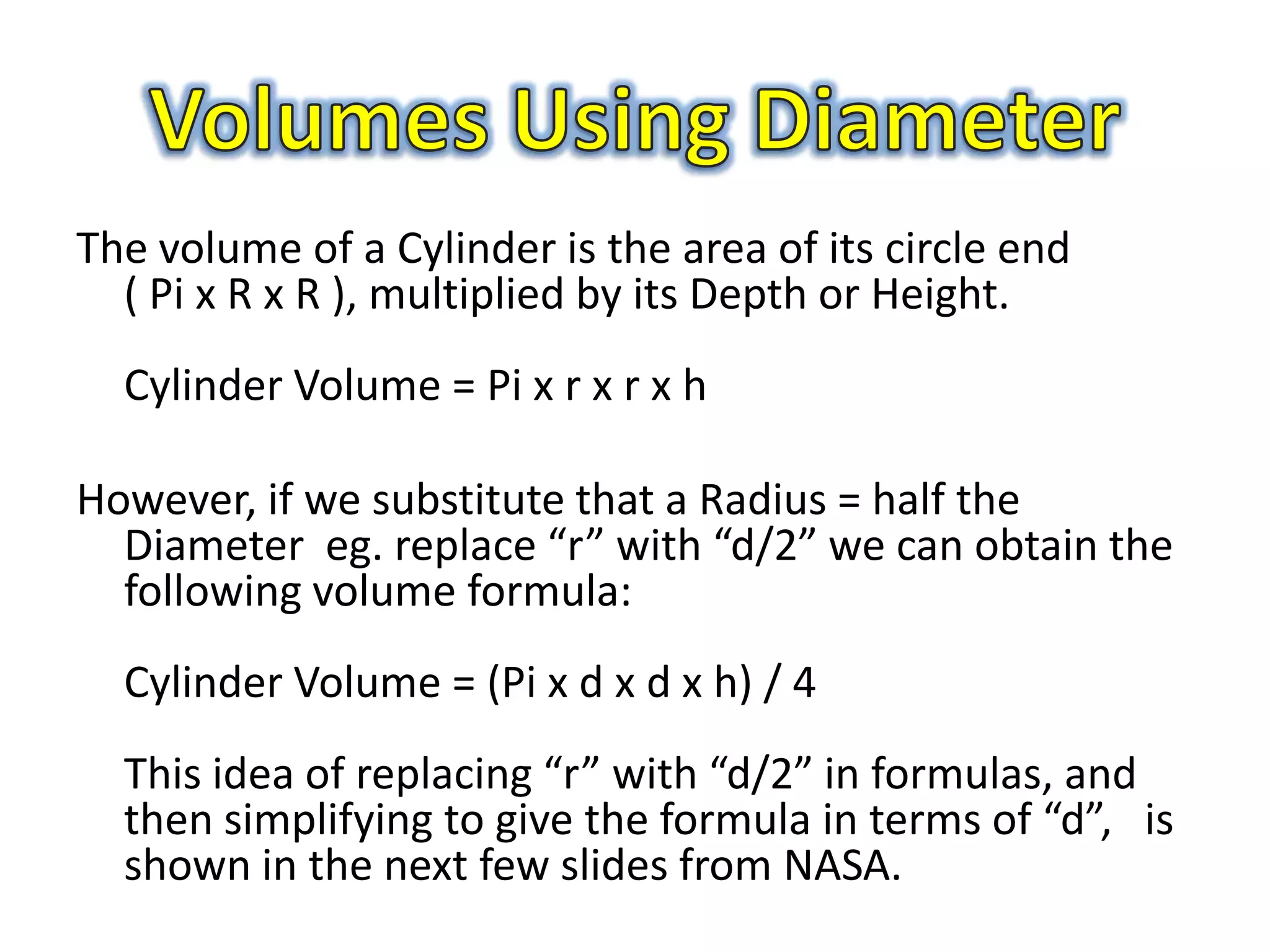 Measurement Formulas 1 | PPTX