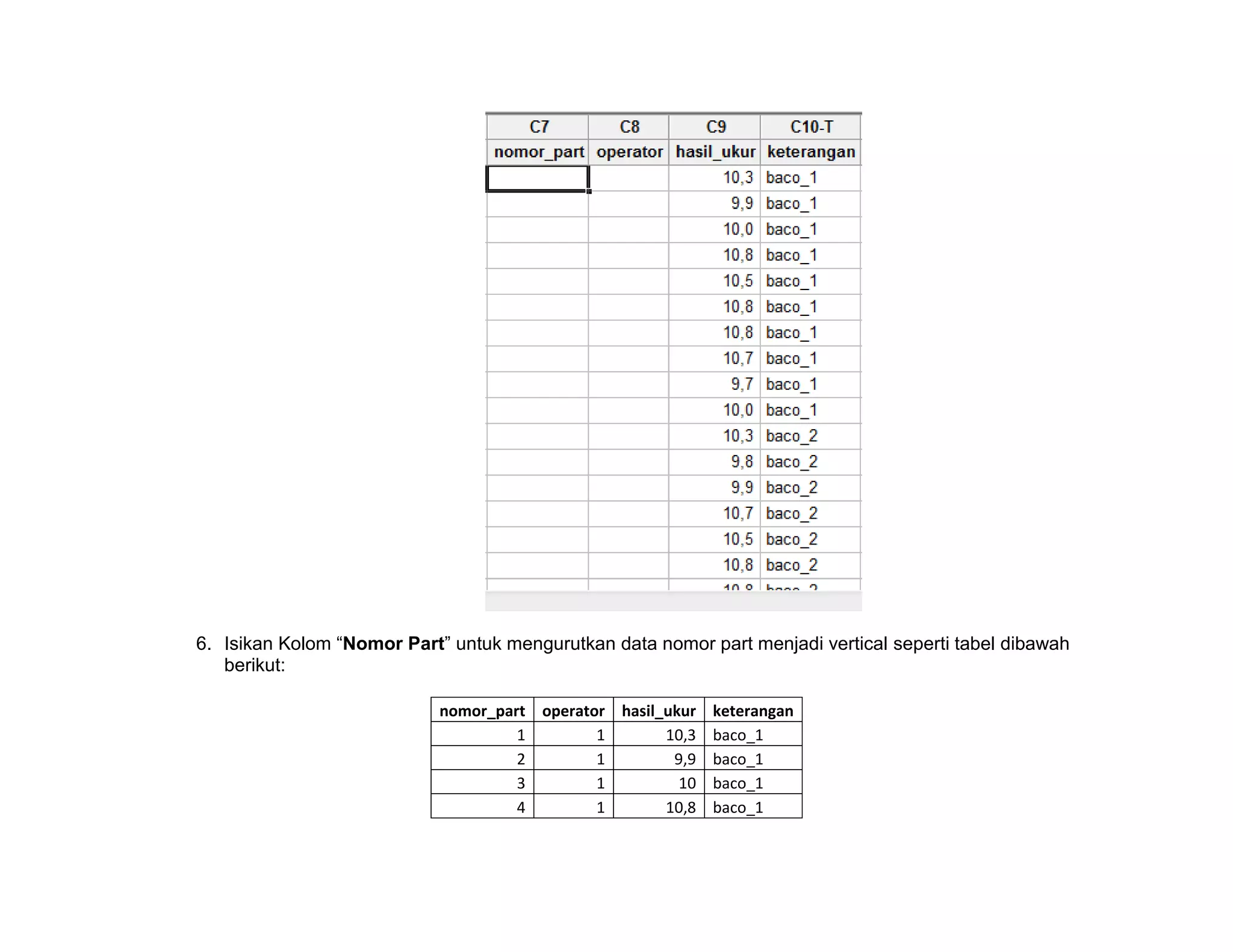 MEMVALIDASI TEKNIK DAN ALAT PENGUKURAN DENGAN MENGGUNAKAN GAGE R&R ...