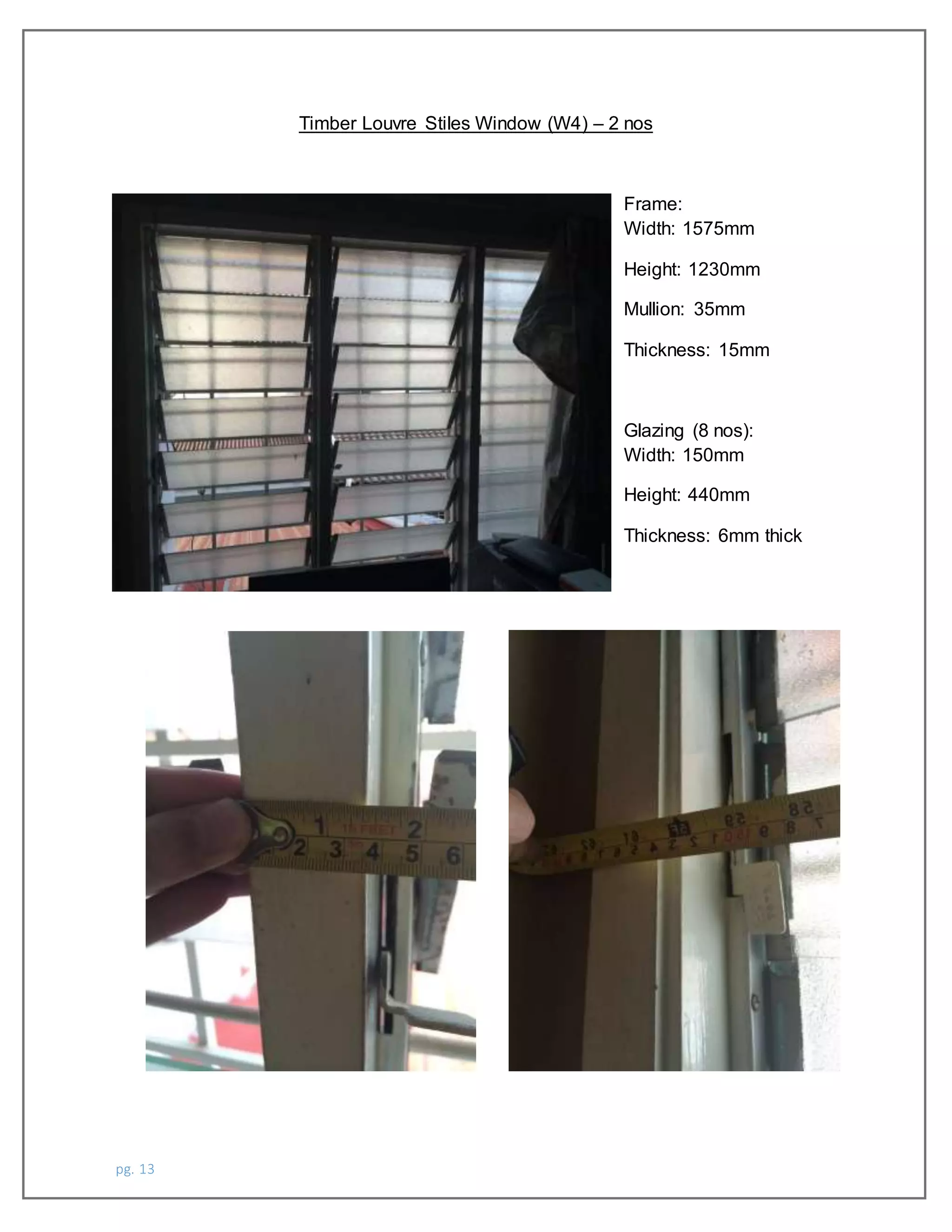Measurement III：Doors & Windows | DOCX