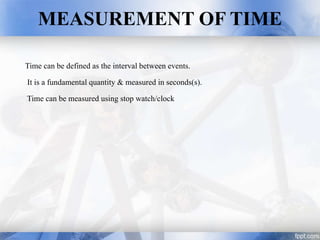 Measurement in Physics | PPTX