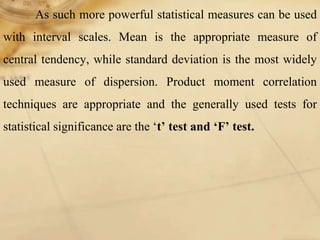 Measurement in research | PPTX
