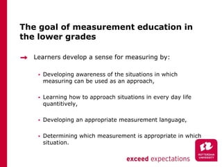 Measurement in the lower primary | PPTX