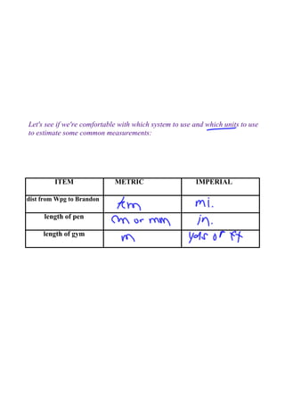 Measurement Intro | PDF