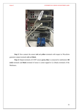 Measurement of Temperature & calibration of LVDT | PDF | Computer Peripherals | Computing