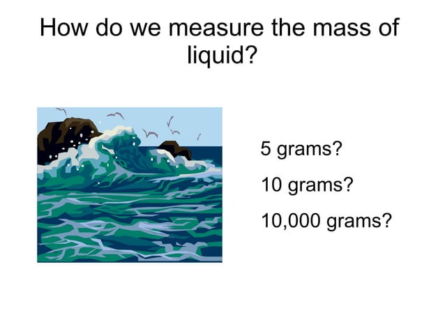 Measurement Mass Length Volume | PPT