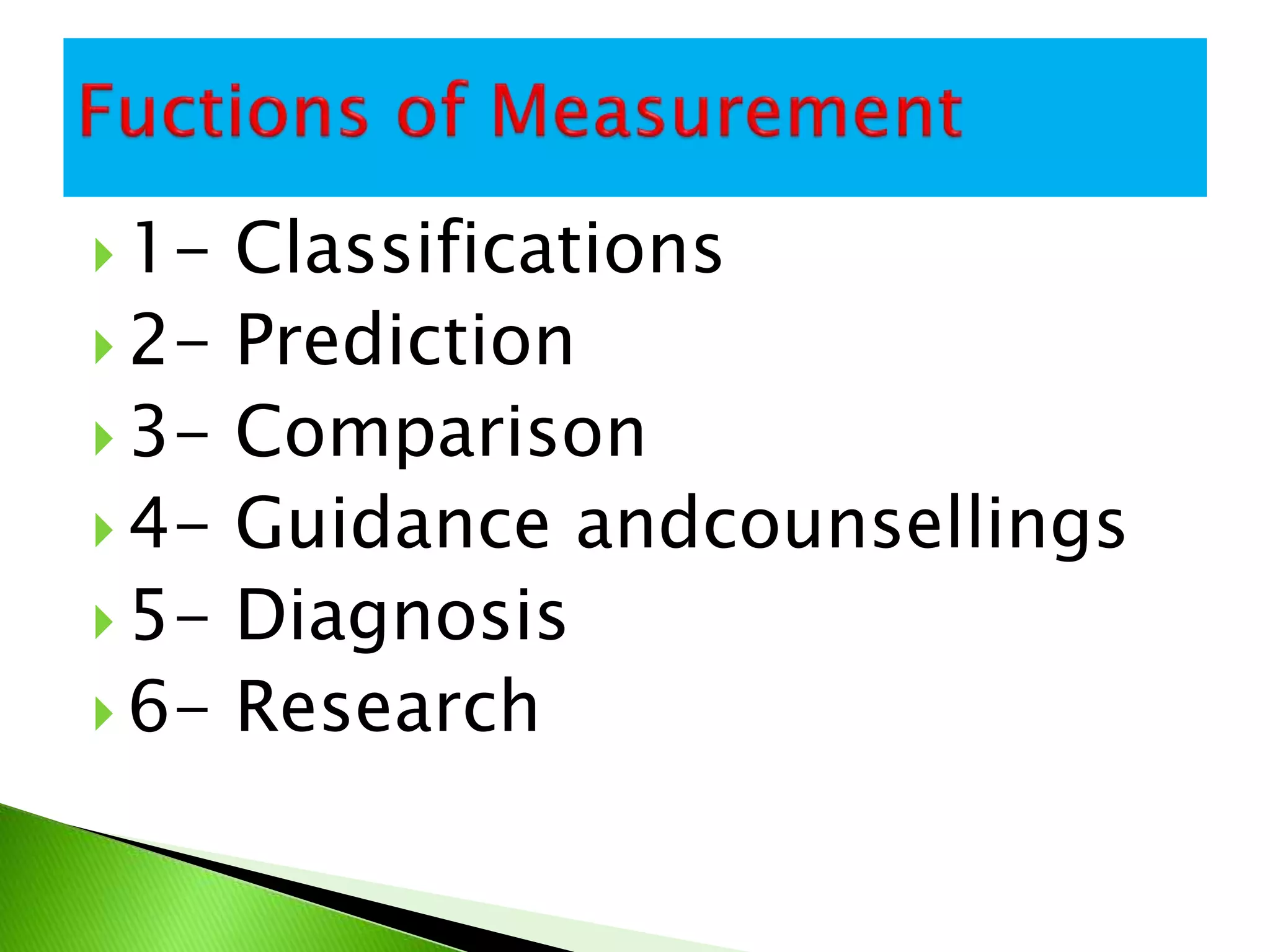 Measurement meaning definition scale and functions | PPT