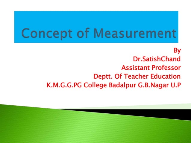 Measurement meaning definition scale and functions | PPT
