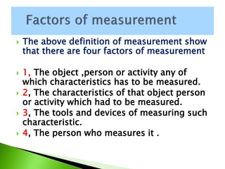 Measurement meaning definition scale and functions | PPT