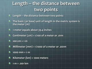 Measurement Notes | PPTX