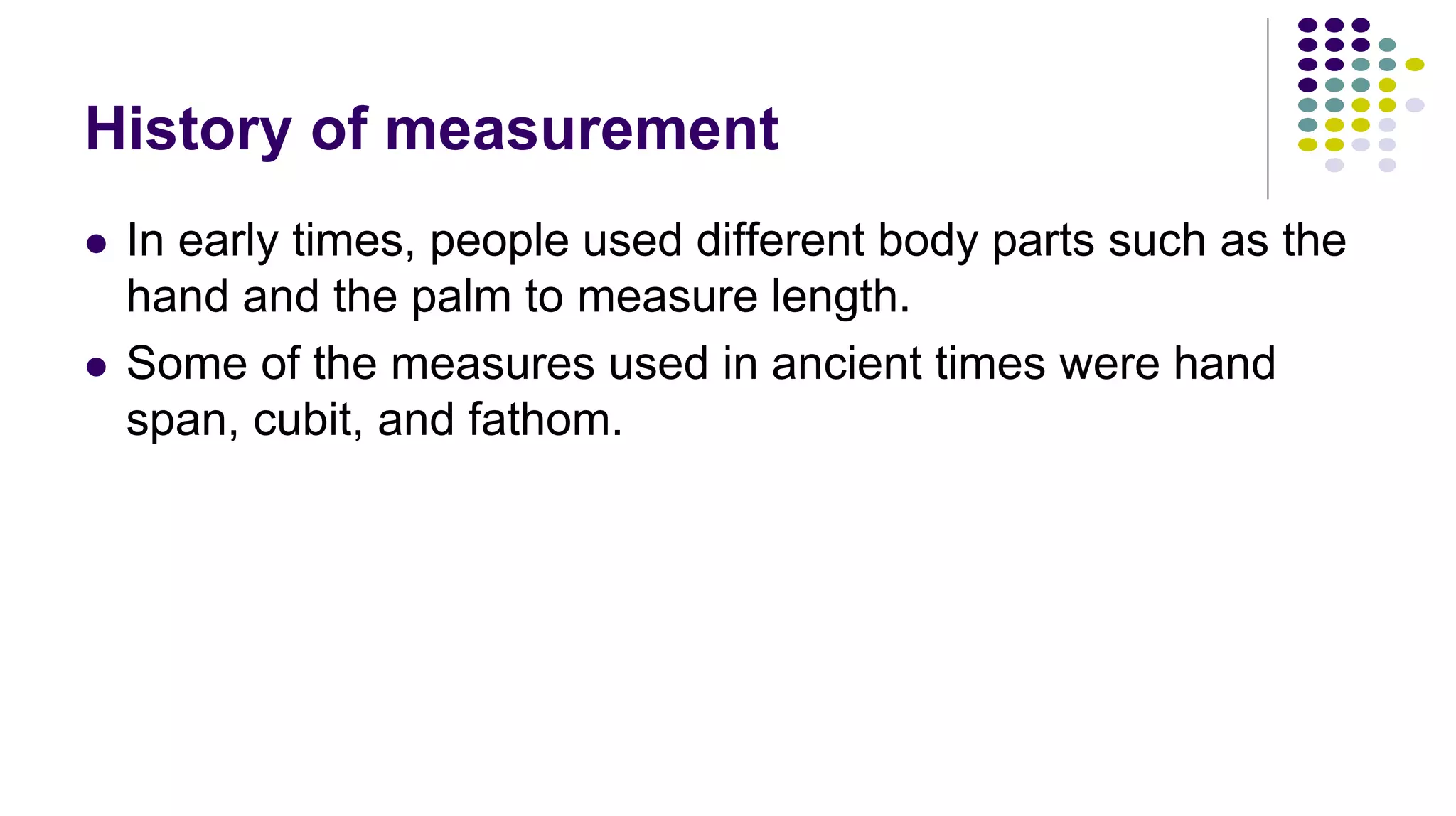 Measurement | PPTX