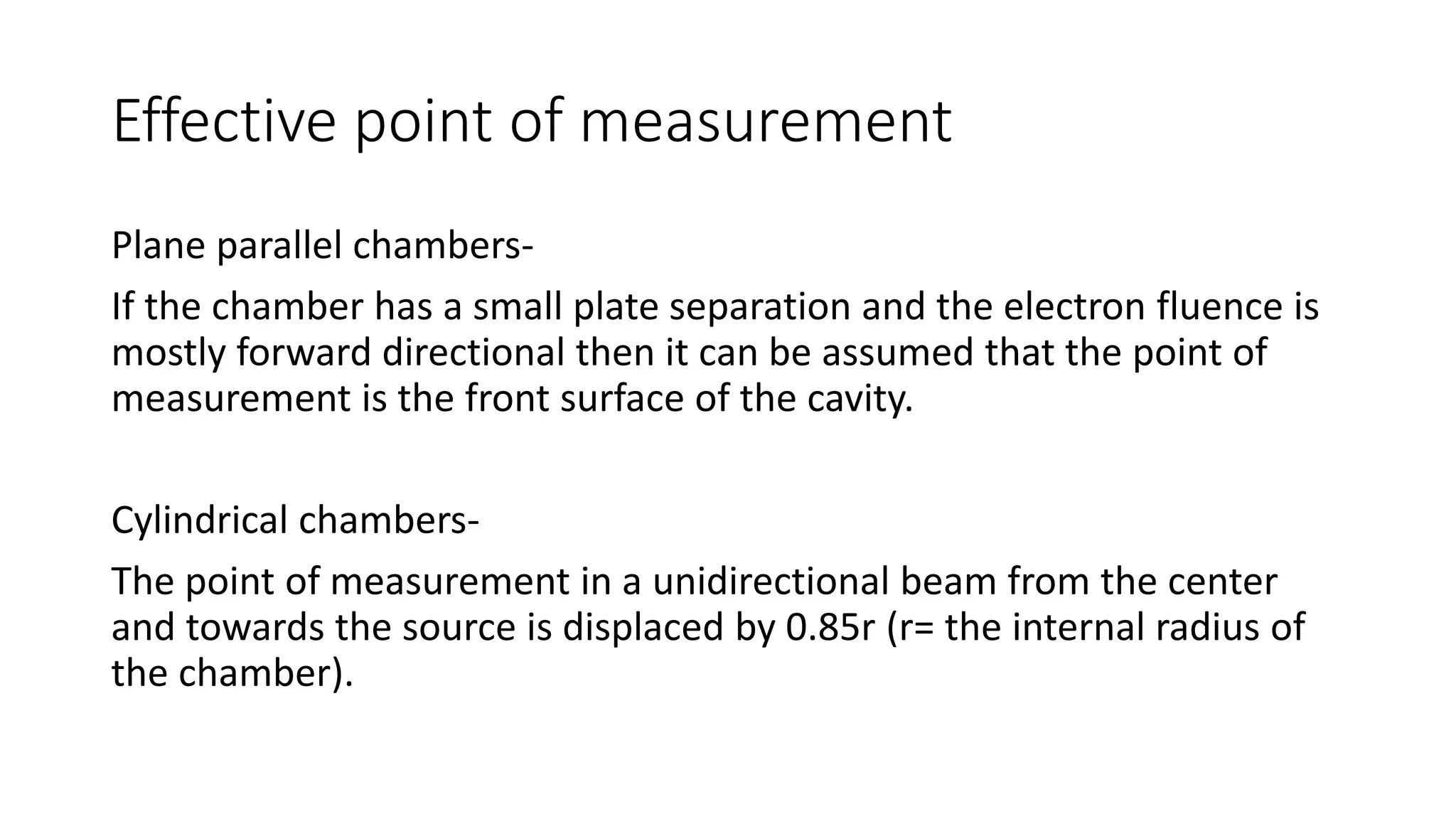 Measurement of absorbed dose | PPTX