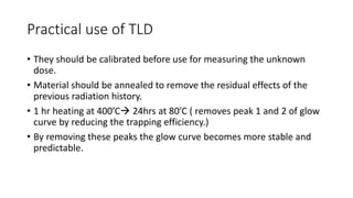 Measurement of absorbed dose | PPTX
