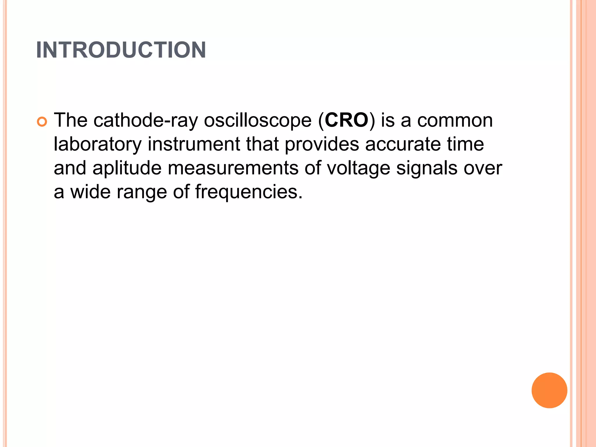 Measurement of amplitude, frequency,time period (using | PPTX