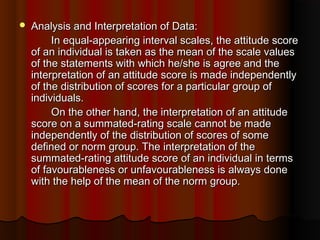 Measurement of attitude | PPT