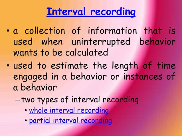 Measurement of behavior | PPTX | Science