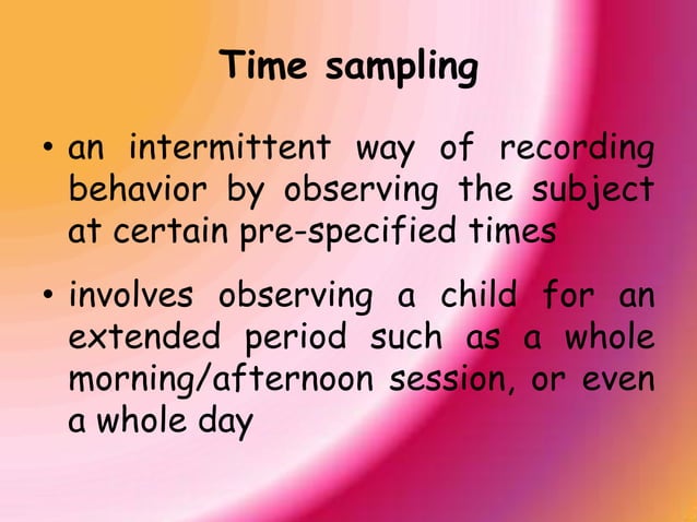Measurement of behavior | PPTX | Science