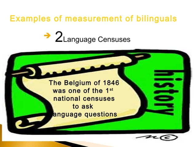 Measurement of bilingualism | PPT