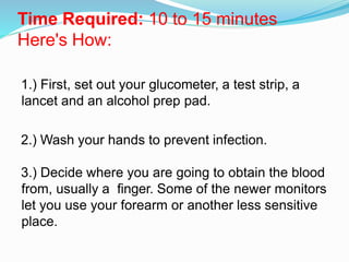 Measurement of blood glucose | PPTX