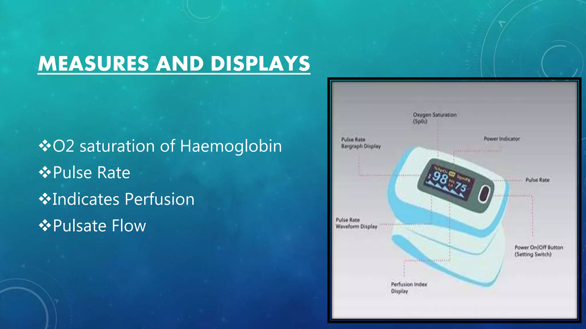 Measurement of Blood Oxygen Saturation with a Pulse Oximeter | PPT