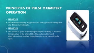 Measurement of Blood Oxygen Saturation with a Pulse Oximeter | PPT