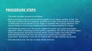 Measurement of Blood Oxygen Saturation with a Pulse Oximeter | PPT