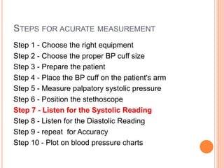 Measurement of blood pressure in children | PPTX