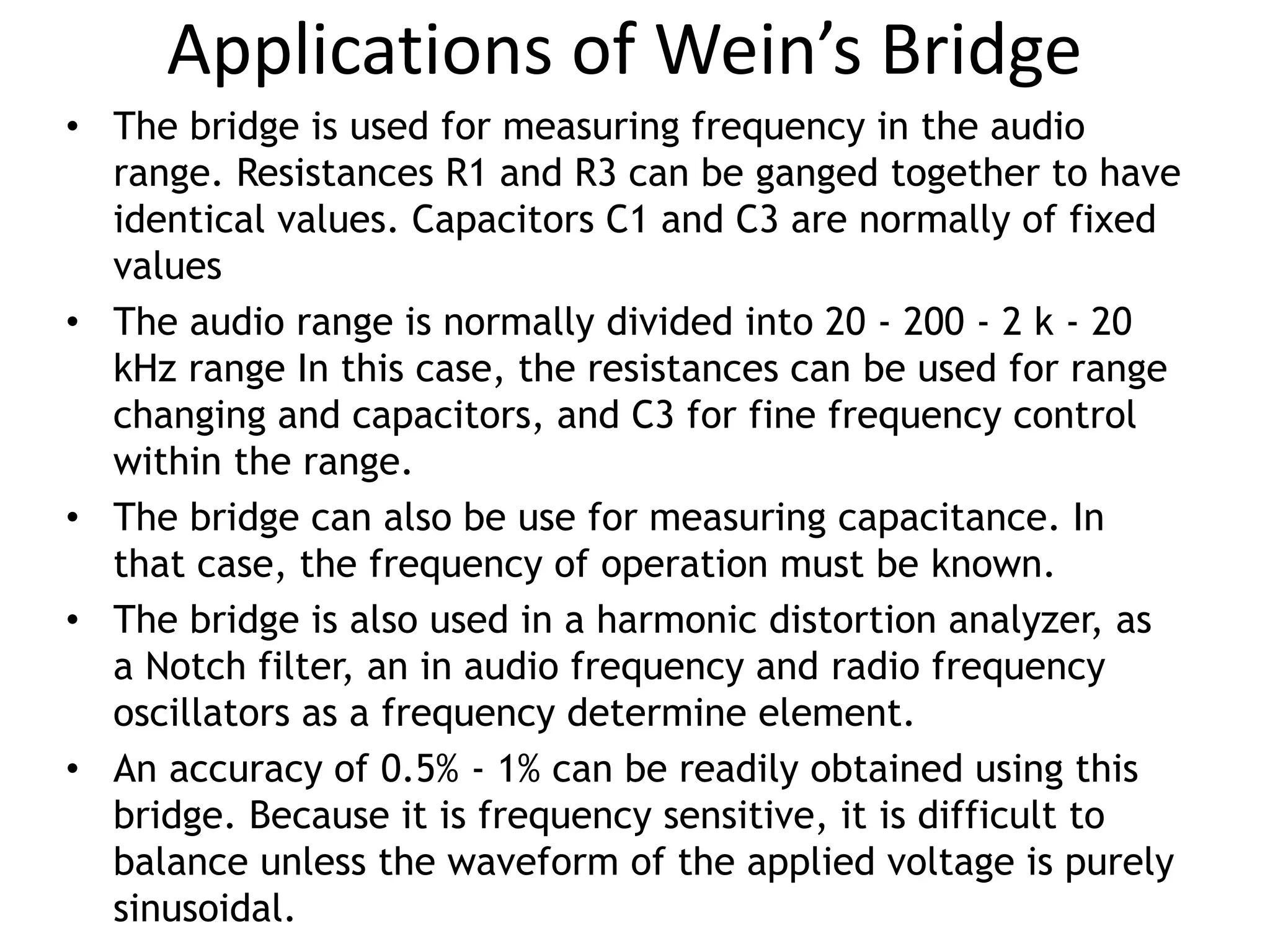 Measurement of capacitance using bridges.pptx