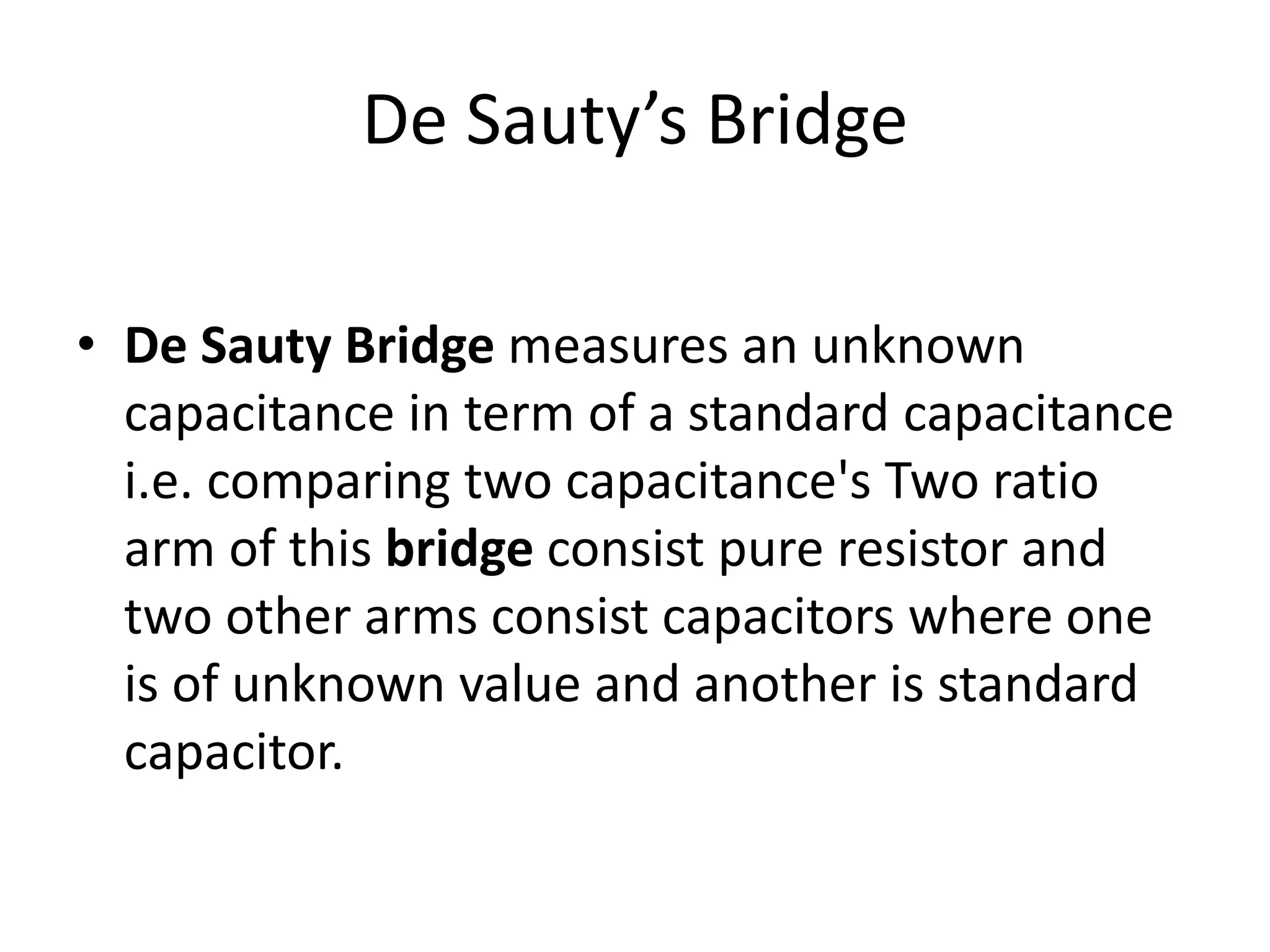 Measurement of capacitance using bridges.pptx