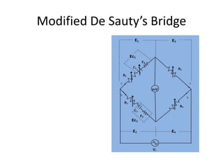 Measurement of capacitance using bridges.pptx