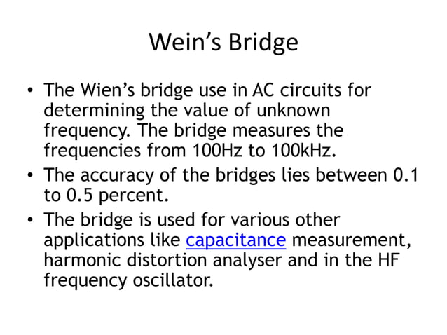 Measurement of capacitance using bridges.pptx